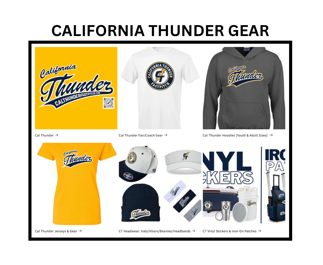 Cal Thunder Collection – altapasafp Inc.
